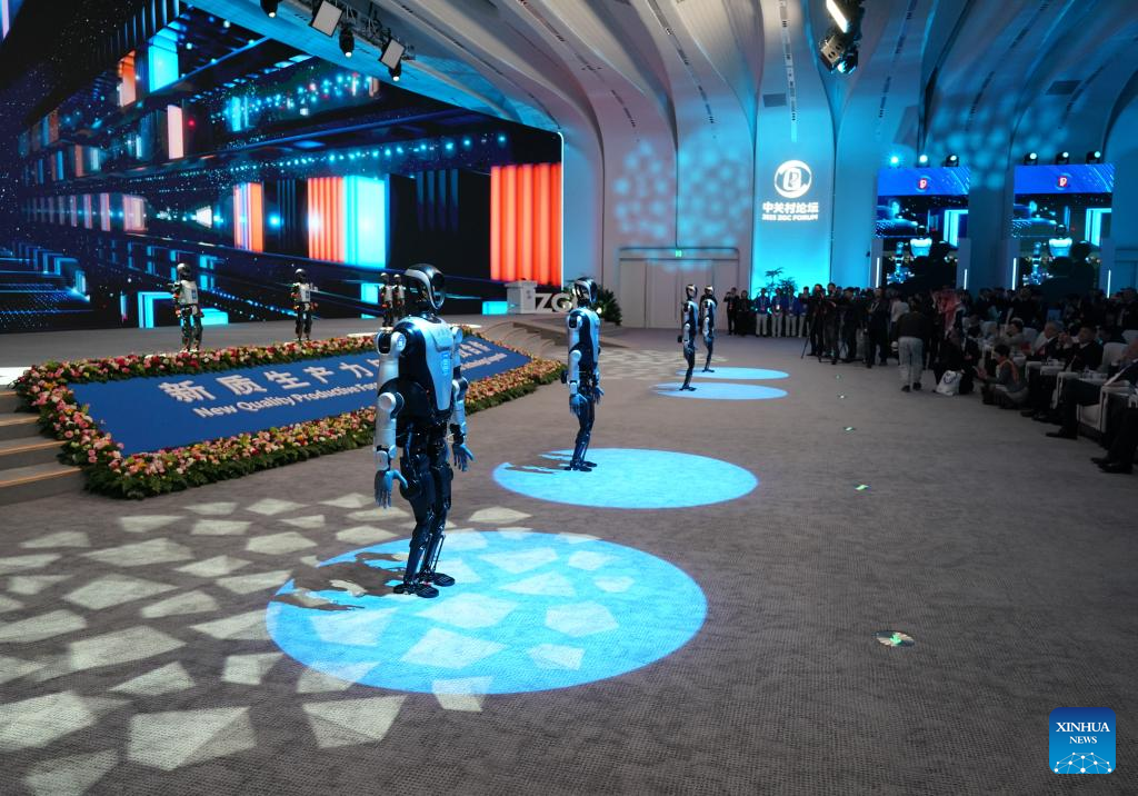 Photos | Humanoid robots shine at 2025 Zhongguancun Forum Photos | Humanoid robots shine at 2025 Zhongguancun Forum